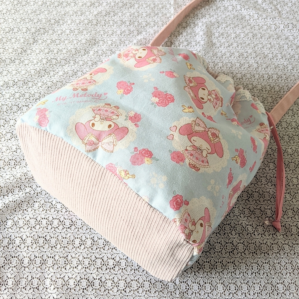 My Melody Floral Summer Bucket Bag - Gem